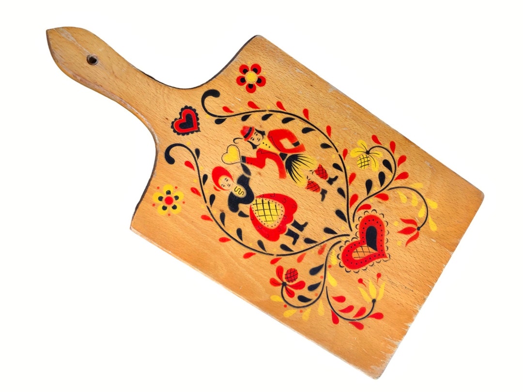 Vintage Swedish Style Wooden Cutting Board by Nevco T4 - Etsy