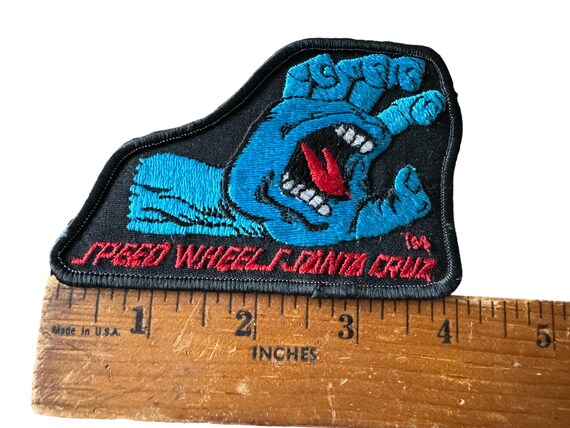 Vintage 1990s Super Rad Santa Cruz Screaming Hand Spe… - Gem
