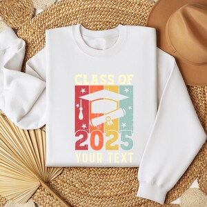 Custom Class of 2025 Graduate Shirt, Class of 2025, Graduation 2025 ...