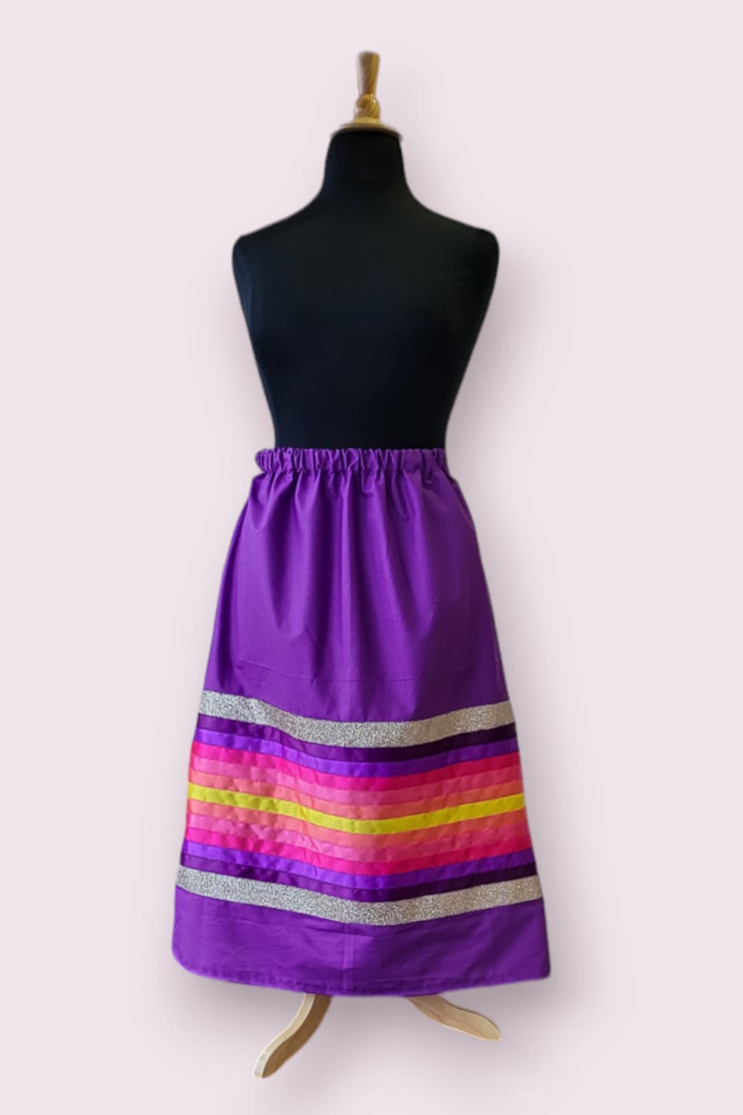 Ribbon Skirt, Native American Regalia, Indigenous Skirt, Native American, Native Pattern Skirt ...