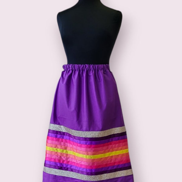 Native Ribbon Skirt - Etsy
