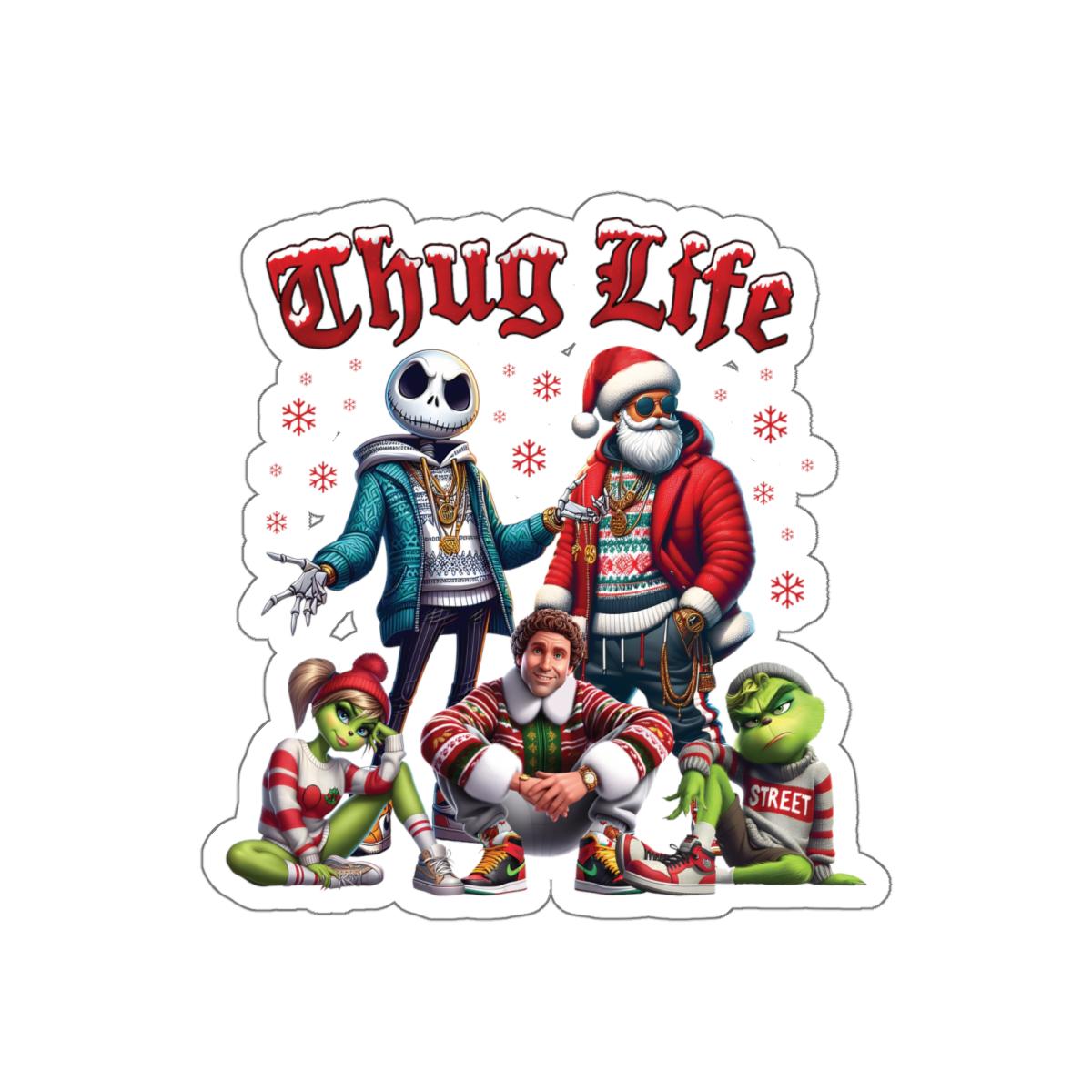 Thug Life Street Style Stickers, Hip Hop Decals, Cool Graffiti Laptop ...