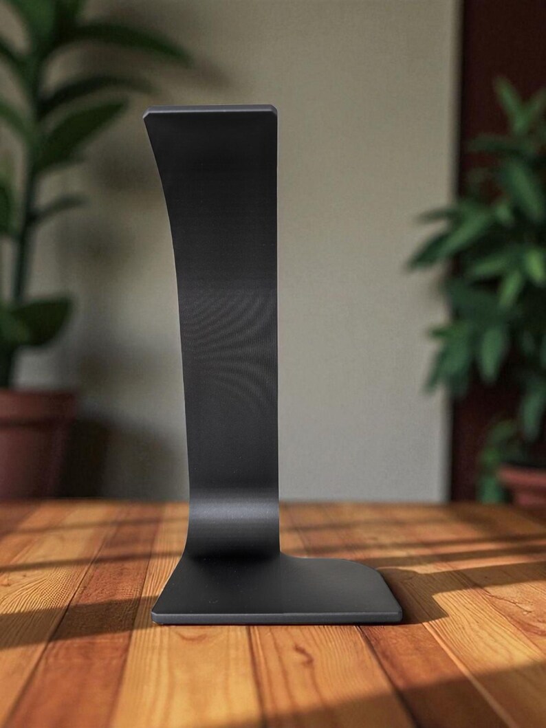 Modern Headphone Stand – 3D Printed Matte Headset Holder for Desk ...