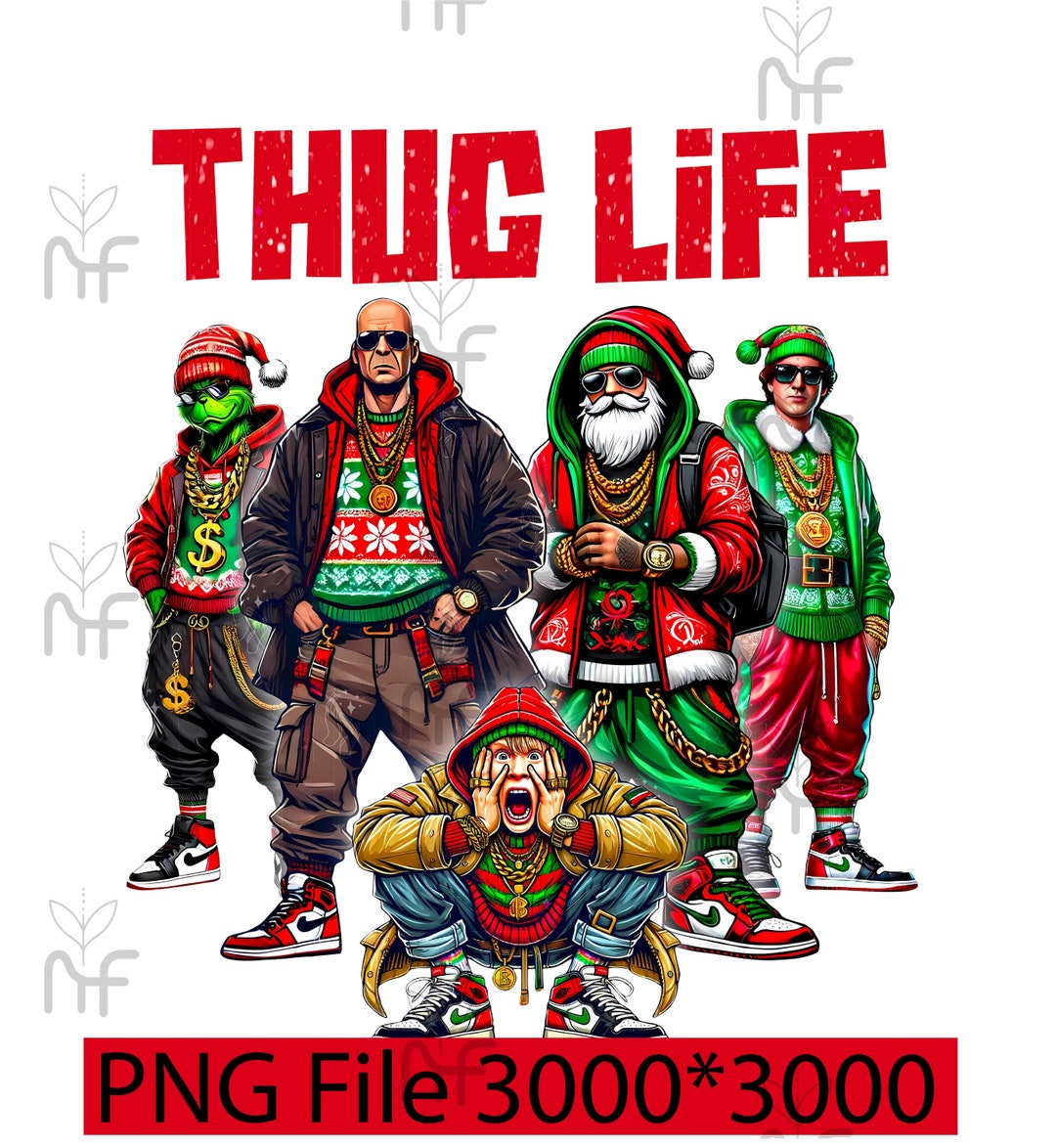 Thug Life Png, Christmas Comedy Movies Friends Png, the Boys of Winter ...