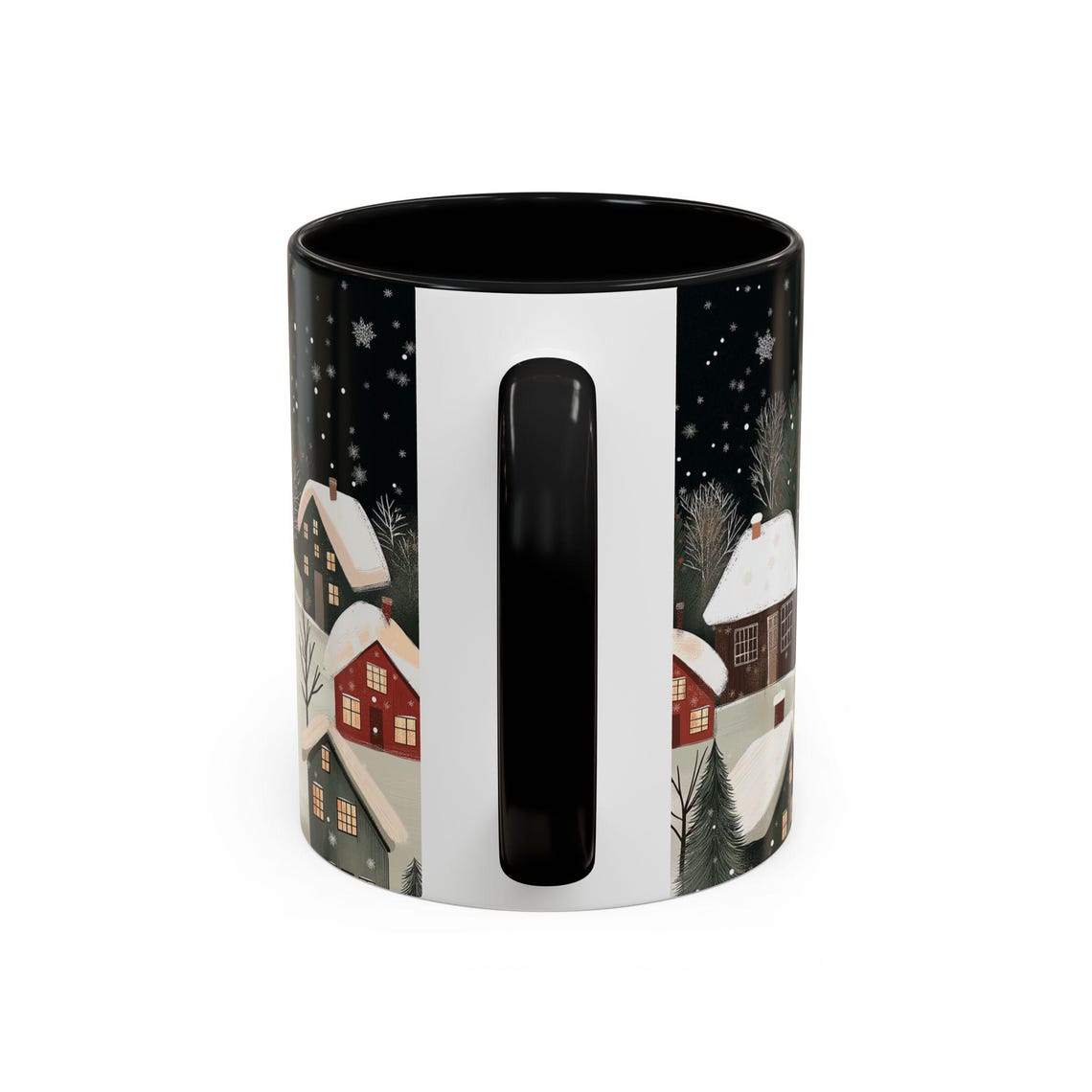 Cozy Winter Forest Coffee Mug, Christmas Forest Tea Cup, Winter Holiday ...