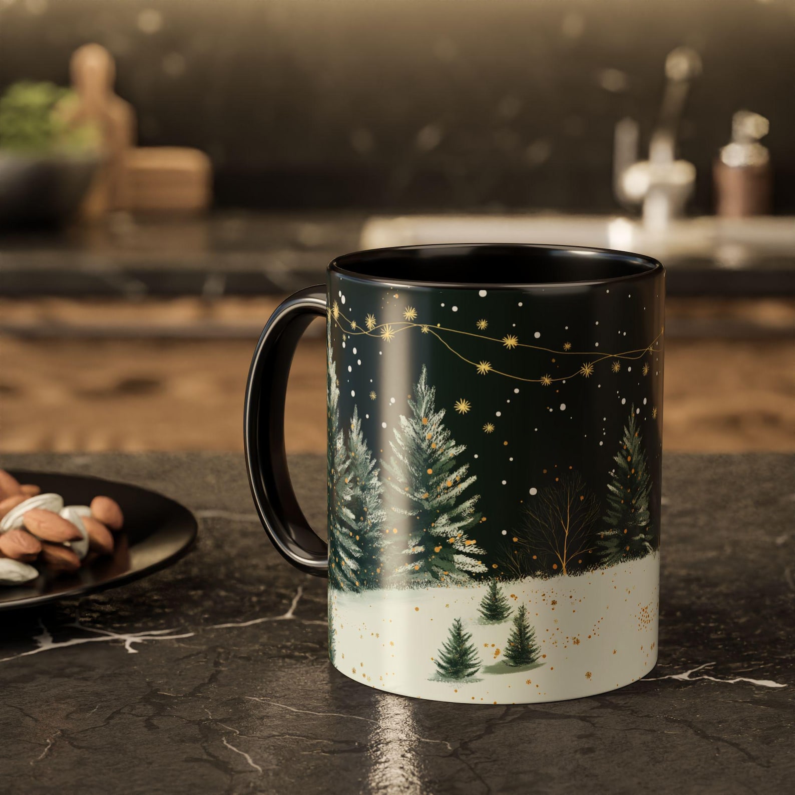 Winter Wonderland Coffee Mug - Cozy Hot Beverage Cup for Holidays ...