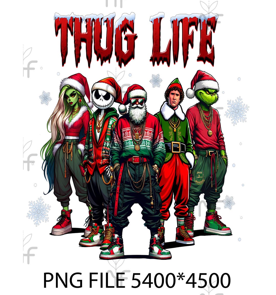 Thug Life Png, Christmas Comedy Movies Friends Png, the Boys of Winter ...