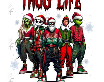 Thug Life Png, Christmas Comedy Movies Friends Png, the Boys of Winter ...