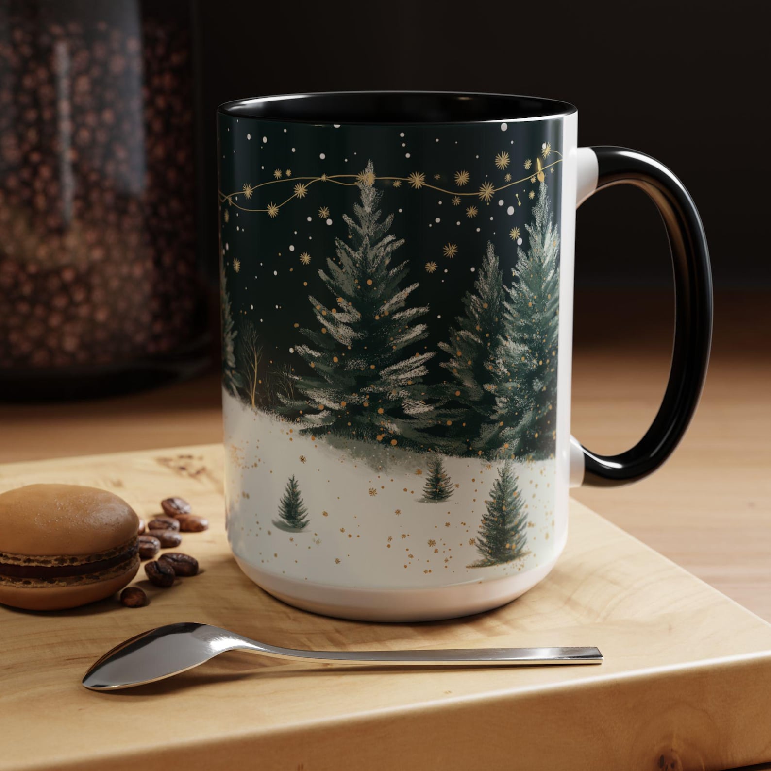 Winter Wonderland Coffee Mug - Cozy Hot Beverage Cup for Holidays ...