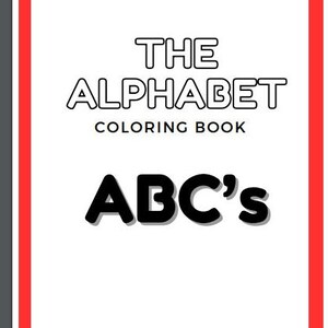 Alphabet Tracing/coloring Book Bundle - Etsy