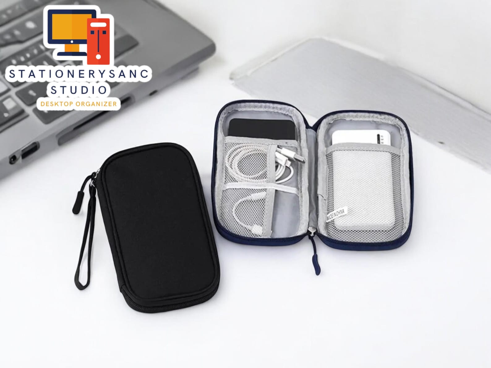 Mini Storage Pouch | Bag Supplies Accessory | Travel Cable Cord Case - Etsy