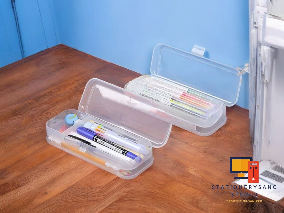 Plain Pencil Case | Transparent Style Cover | Outdoor Design Stationery ...