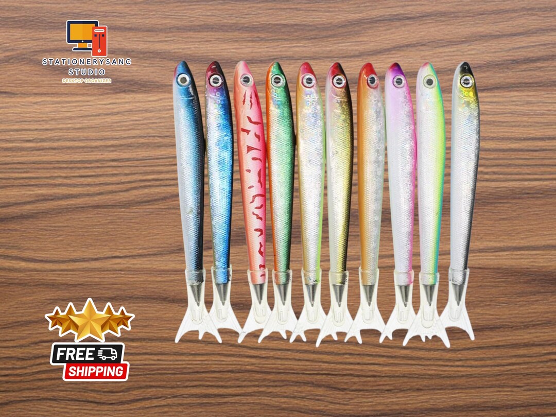 Fish Shaped Ballpoint Pens | Fun Writing Tools | Creative Desk Decor ...