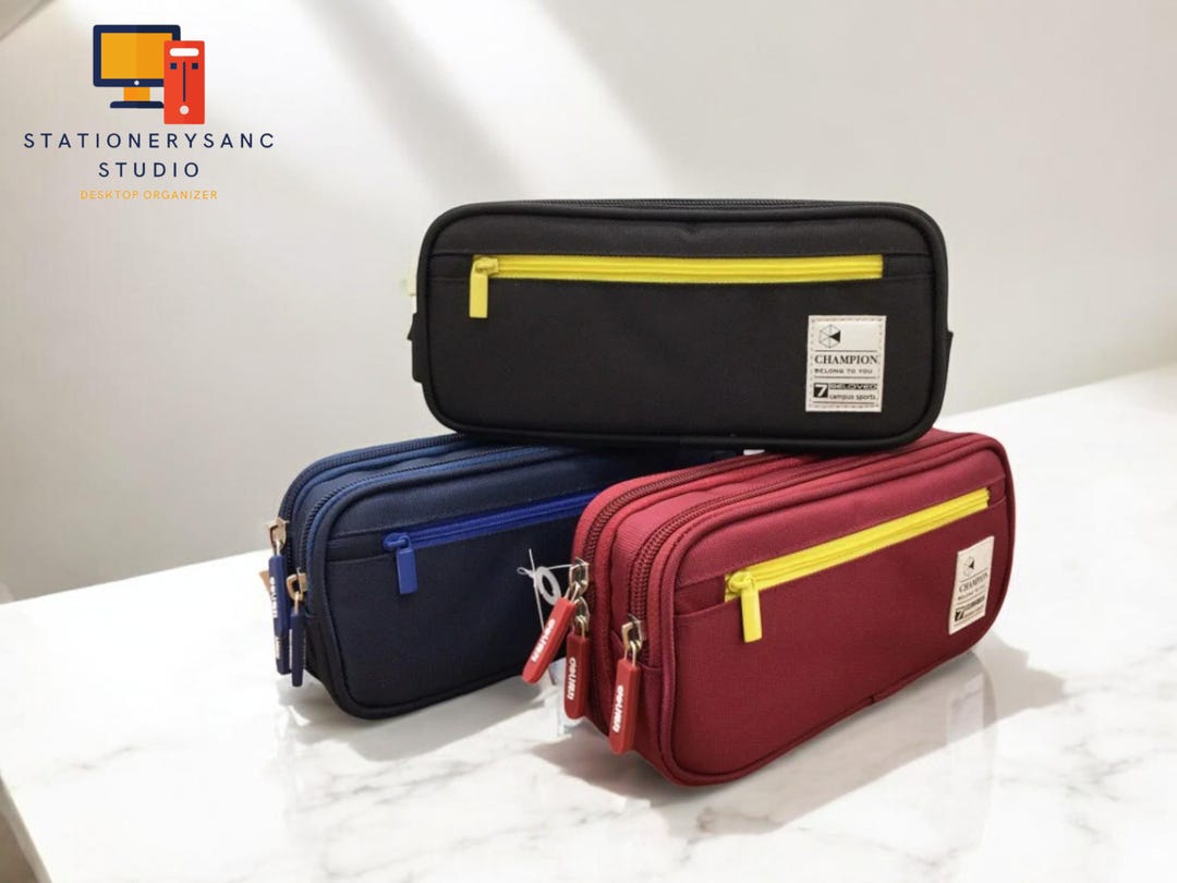 Multi-functional Pencil Case Large Capacity Design Stationery Organizer ...