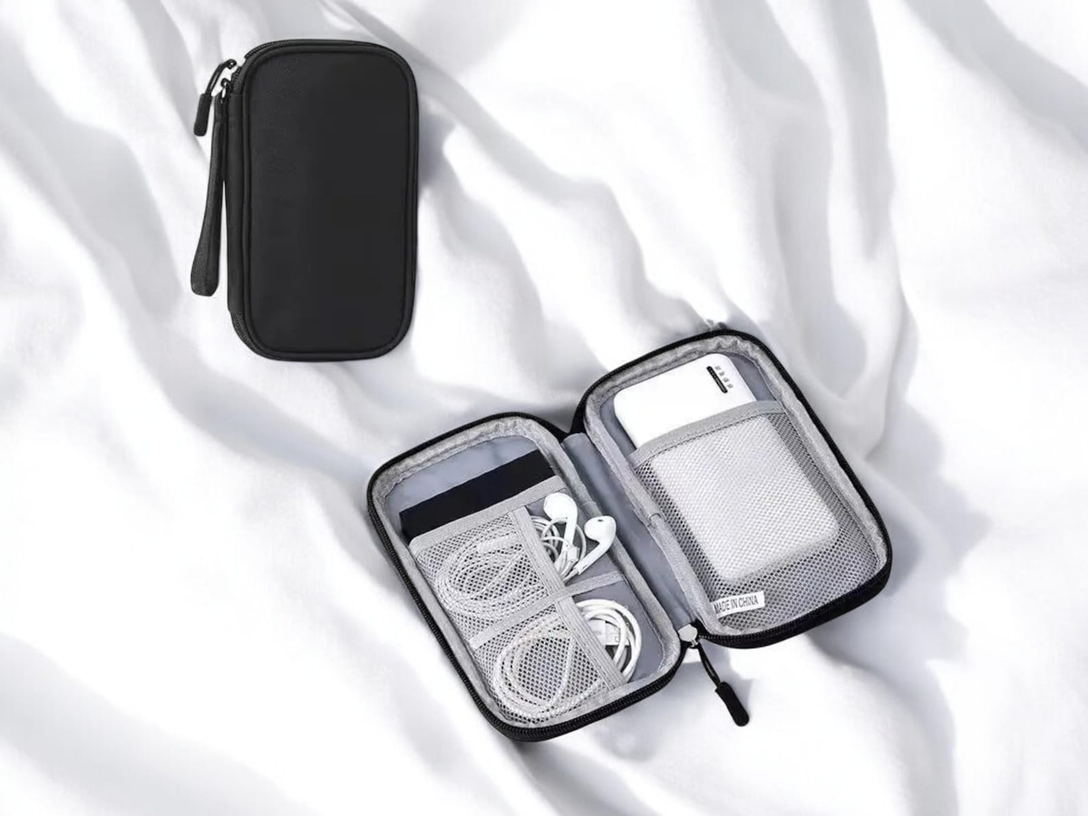 Mini Storage Pouch | Bag Supplies Accessory | Travel Cable Cord Case - Etsy