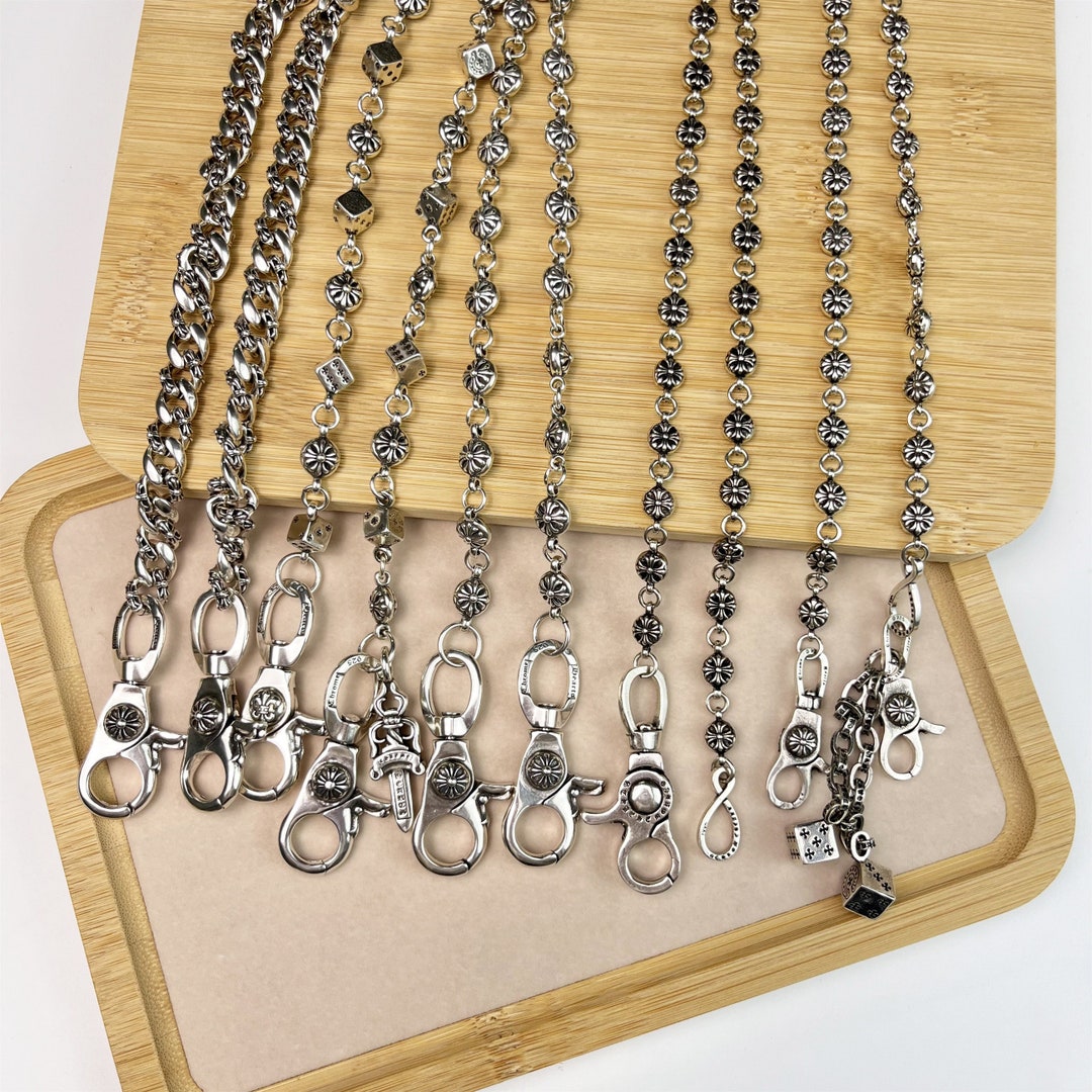 Chrome Hearts Handmade Wallet Chain,dagger Wallet Chain,cross Wallet ...
