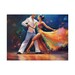 Dynamic Cha-cha Dance Canvas Print, Colorful Latin Art for Vibrant Home ...