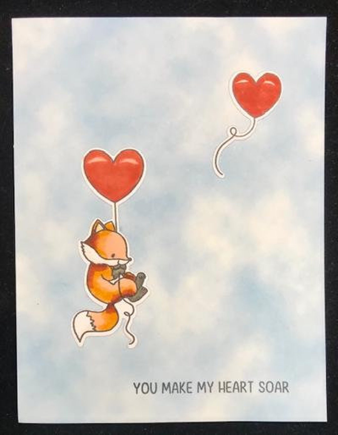 You Make My Heart Soar Greeting Card - Etsy
