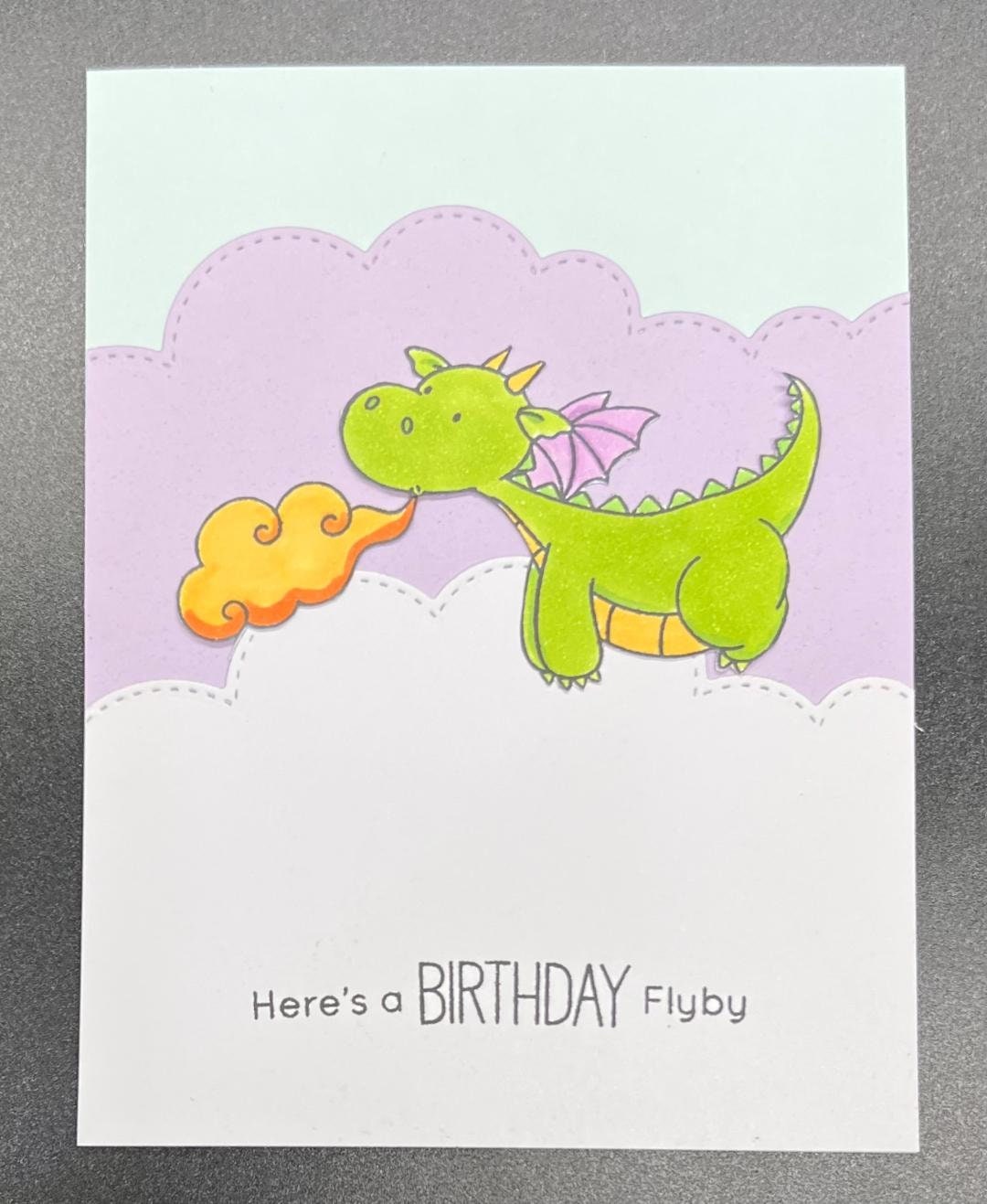 Dragon Birthday Greeting Card - Etsy