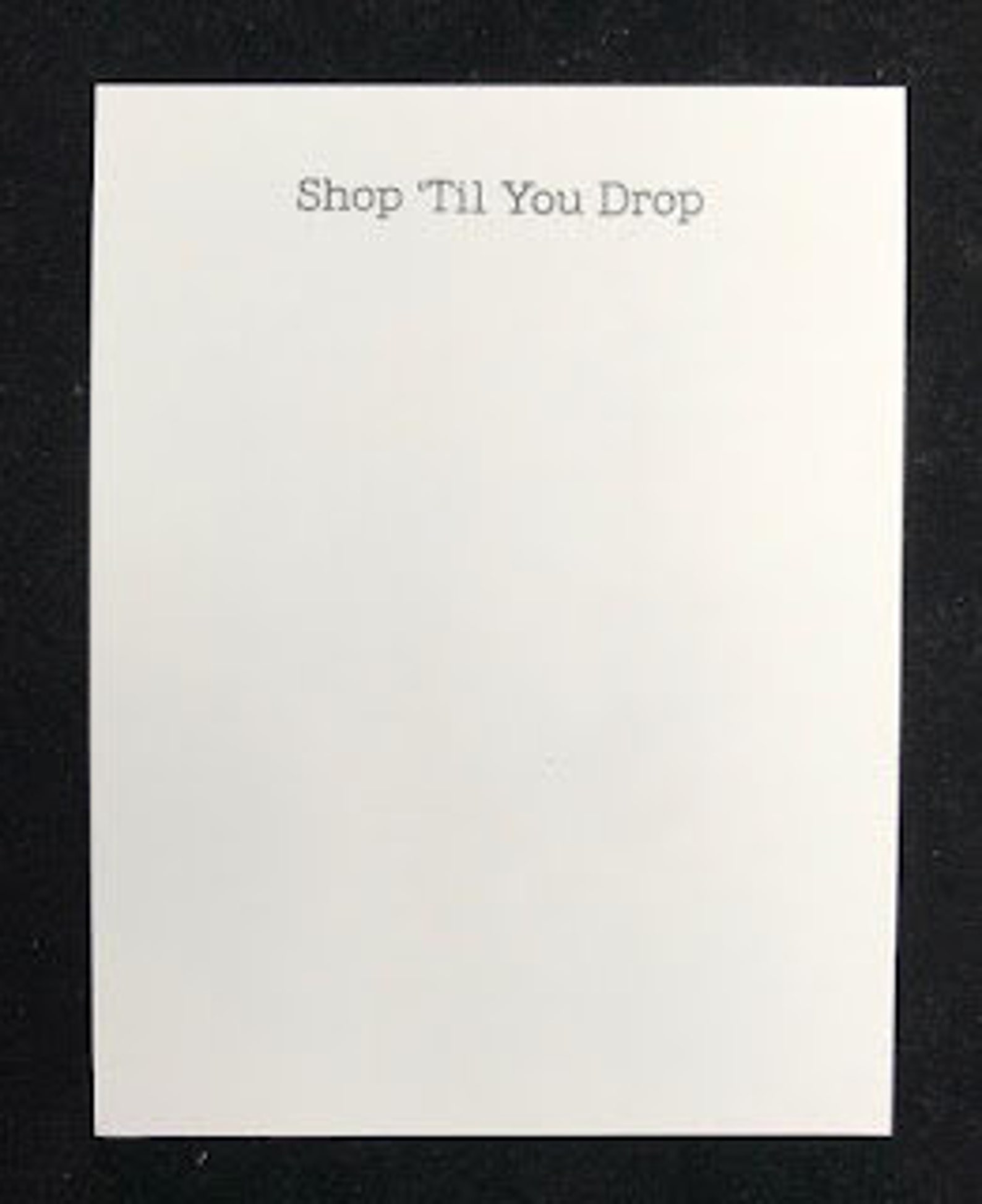 Happy Birthday Shop Til You Drop Greeting Card - Etsy