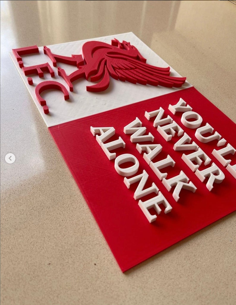 Liverpool FC Wall Plaque - Etsy