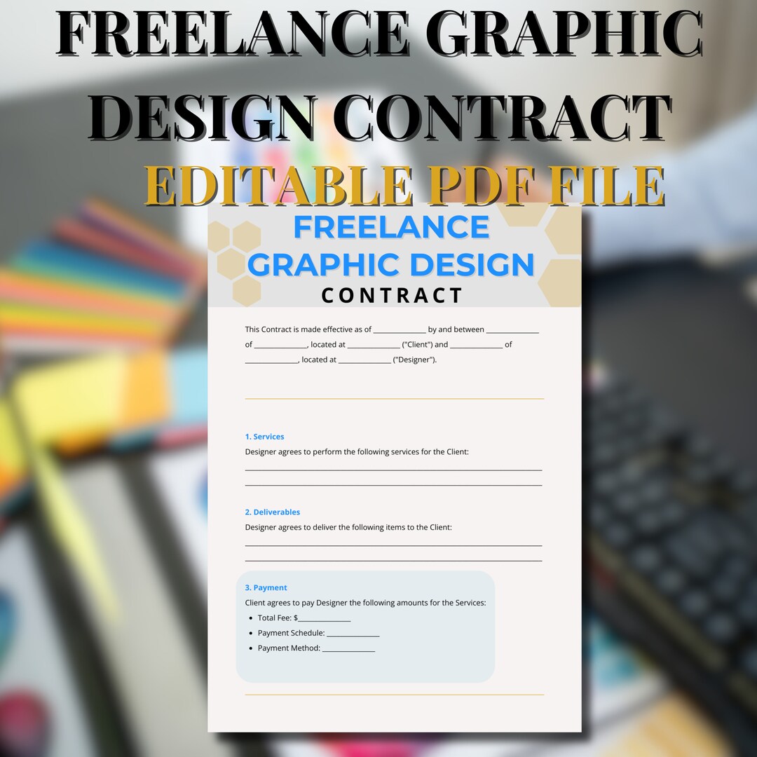 Freelance Graphic Designer Client Contract Template - Professional ...