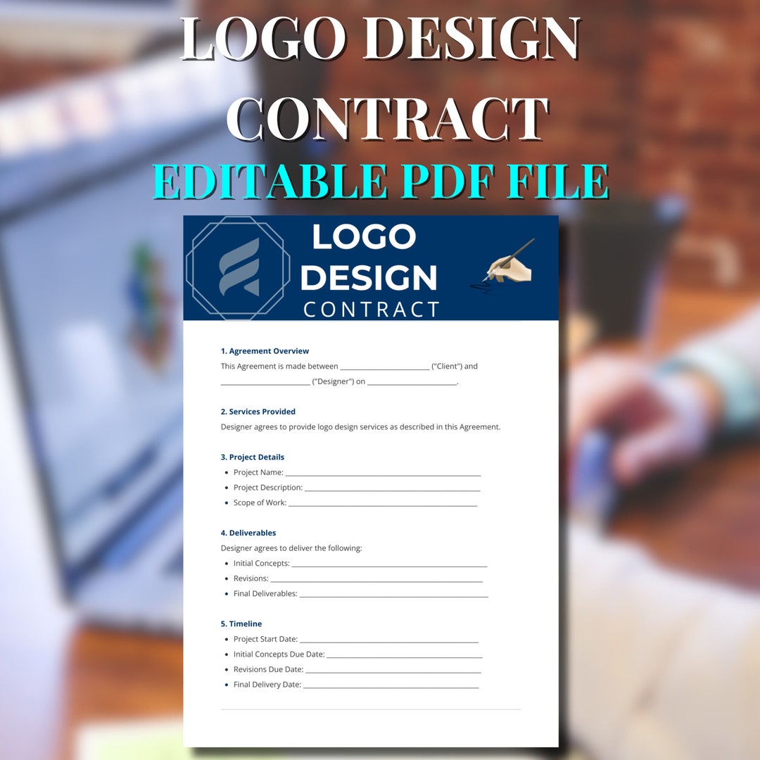 Freelance Logo Designer Contract Template Graphic Designer Service ...