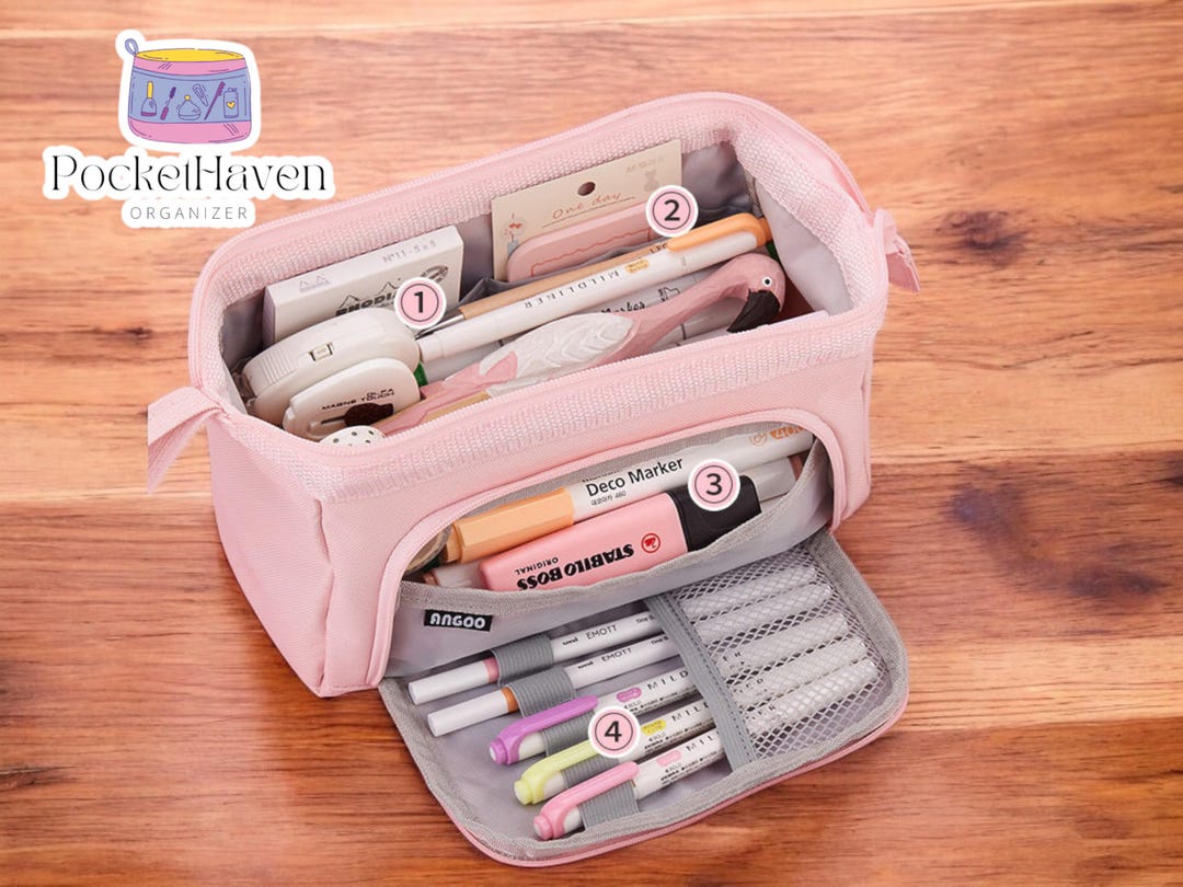 Cute Pencil Case Display Fashionable Supplies Accessories Stylish ...