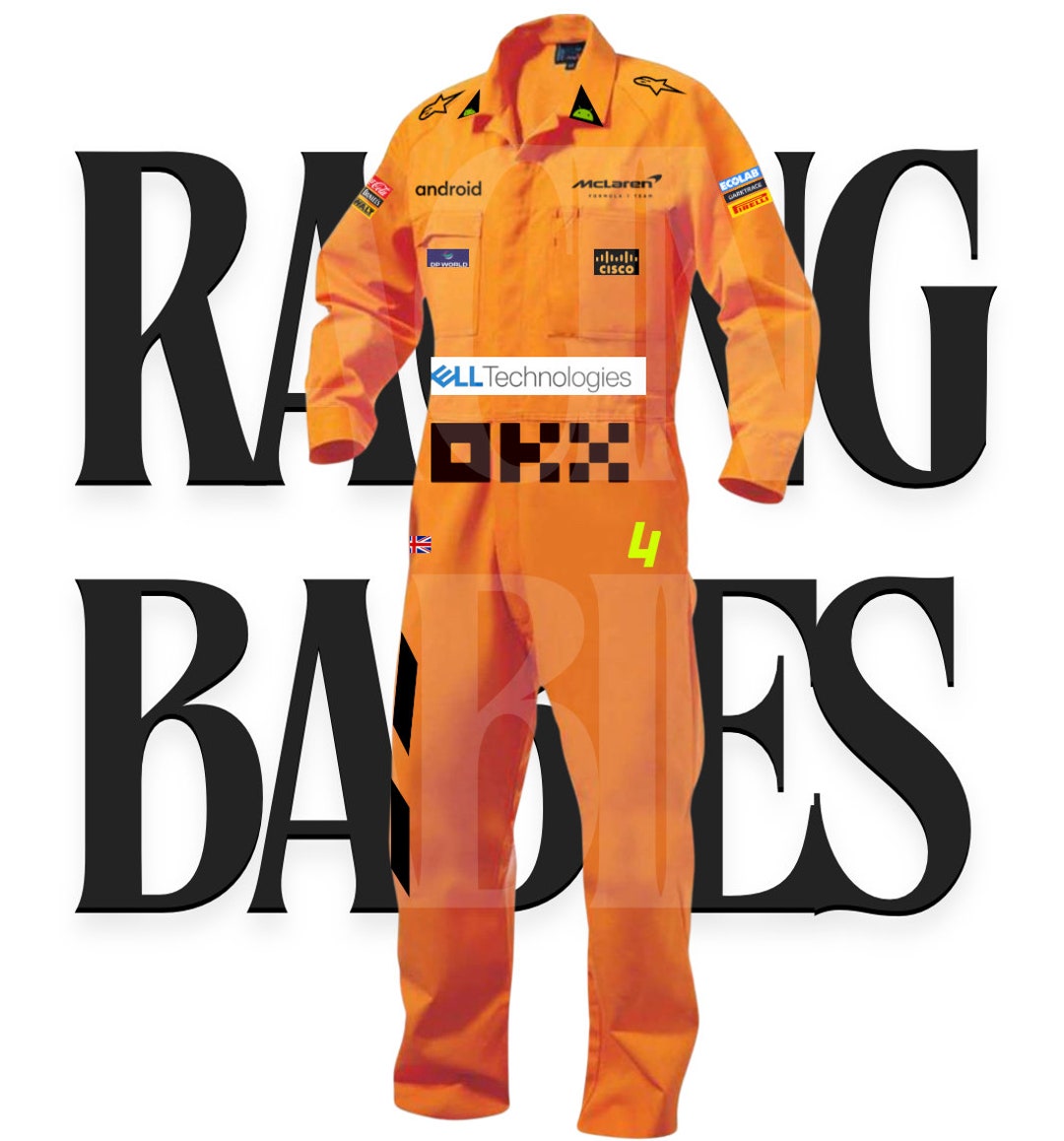 Formula One Halloween Costume Dress up Kart Suit Racing Suit Driver ...