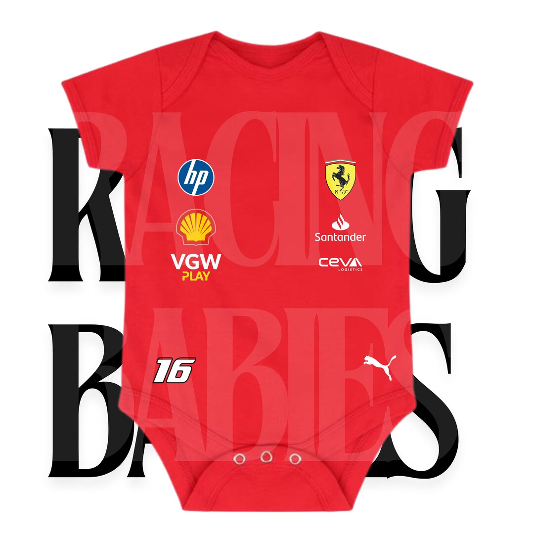 Ferrari Formula One Baby Grow Vest Babygrow Top Tee Tshirt Red - Etsy