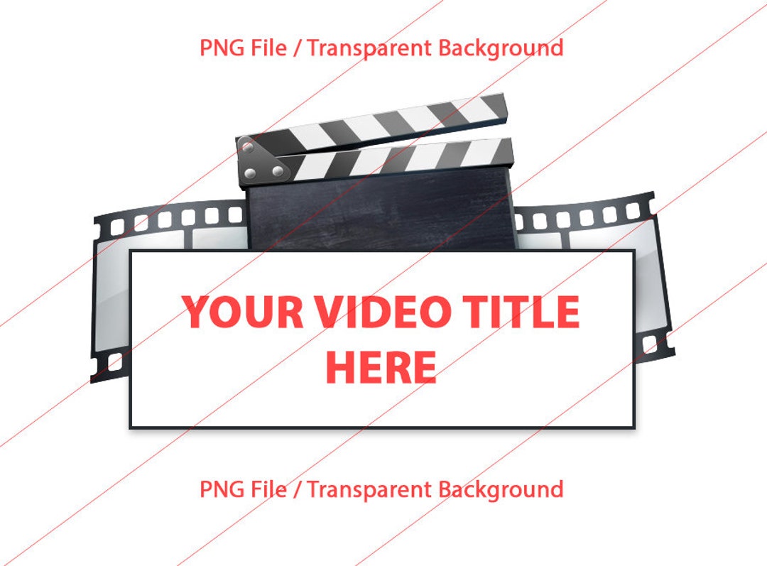 3D Clapper Board Clapperboard Clapboard || Template Title Area || HD/4K ...