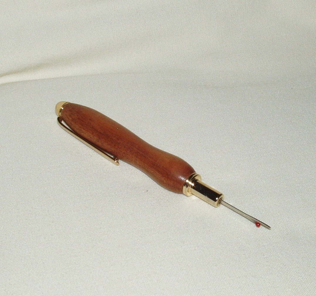 Gold Plate Seam Ripper, Single Blade, Goncalo Alves - Etsy