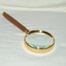 Magnifier Glass, 2 Power, Artisan Handcrafted Handle in Figured ...