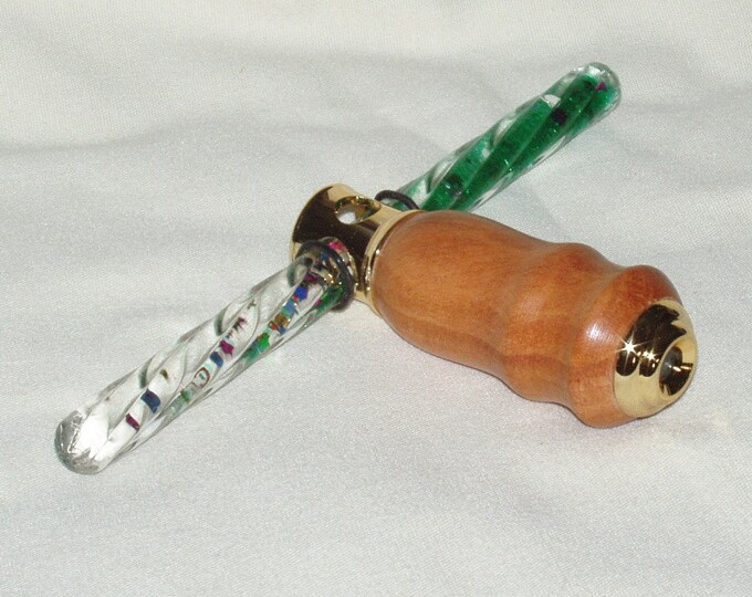 Kaleidoscope, Mini Oil Wand, European Plum Wood - Etsy