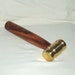 Brass Hammer, Artisan Handcrafted Handle in Desert Ironwood, Solid ...