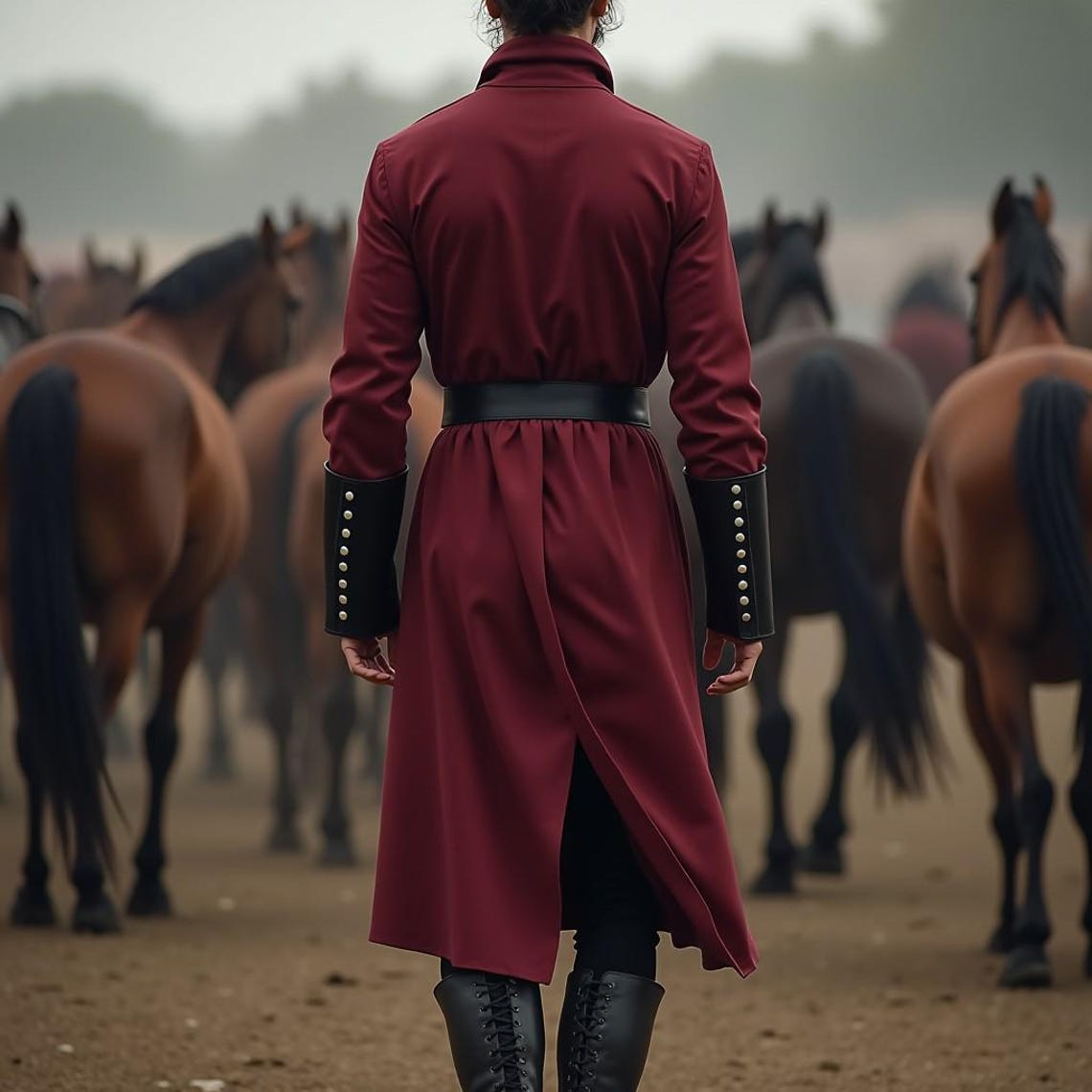 Medieval Warrior Coat | Renaissance Knight Tunic With Cape | Long ...