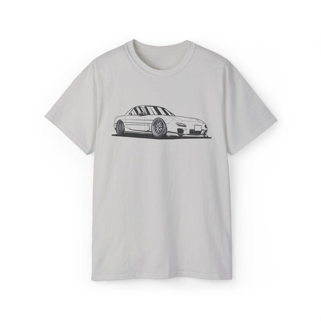 Rx7 T Shirt - Iced Gray - Etsy