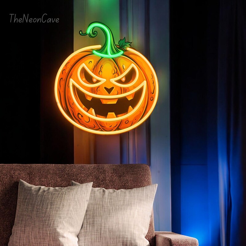 Halloween Lighted Sign - Etsy