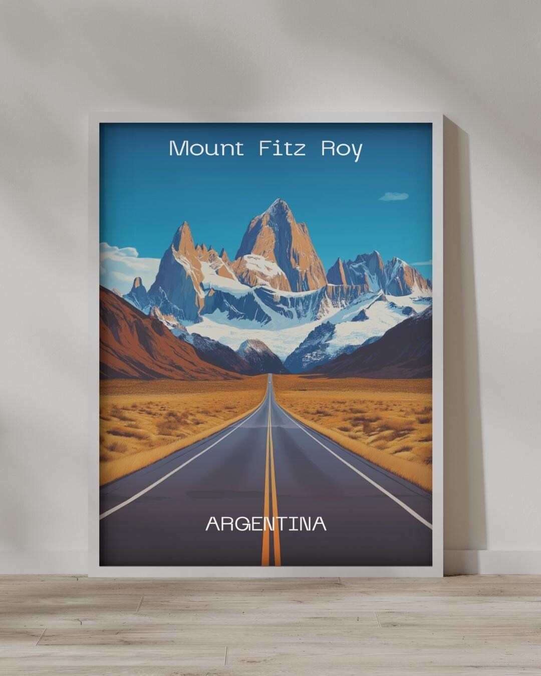 Argentina Travel Poster, Digital Download Poster, Travel Poster, Mount ...