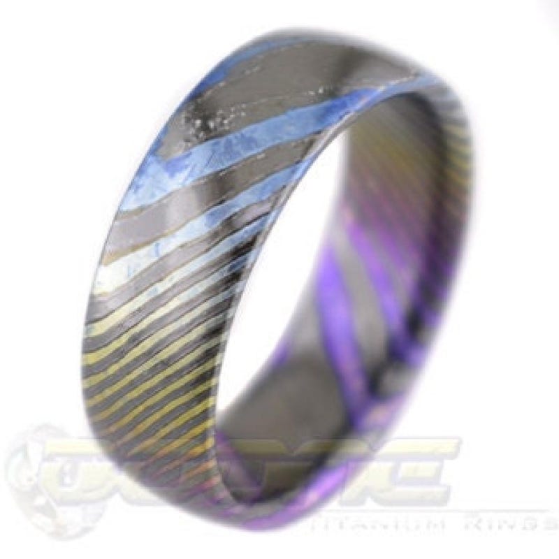 Timascus Signet Ring - Etsy