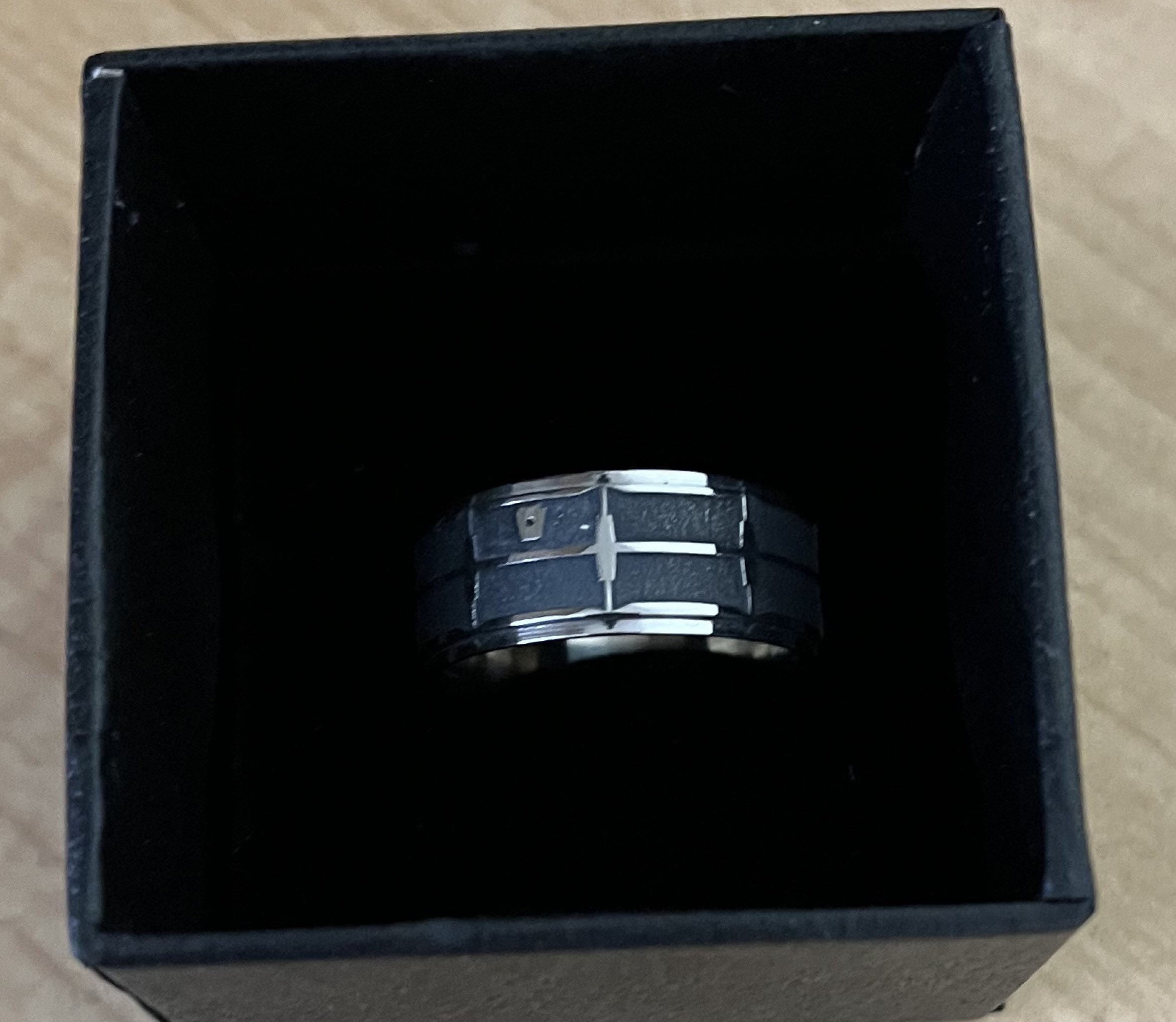 Laser Engraved Snare Drum Ring – Custom Titanium Wedding Band & Music ...