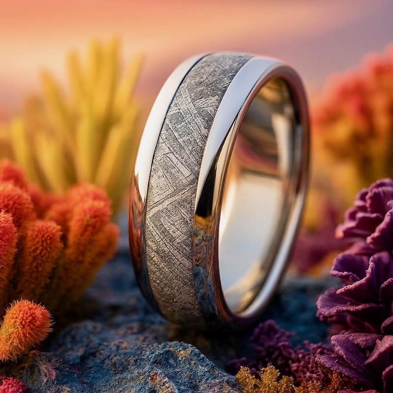 Custom Wedding Ring Inlay - Etsy