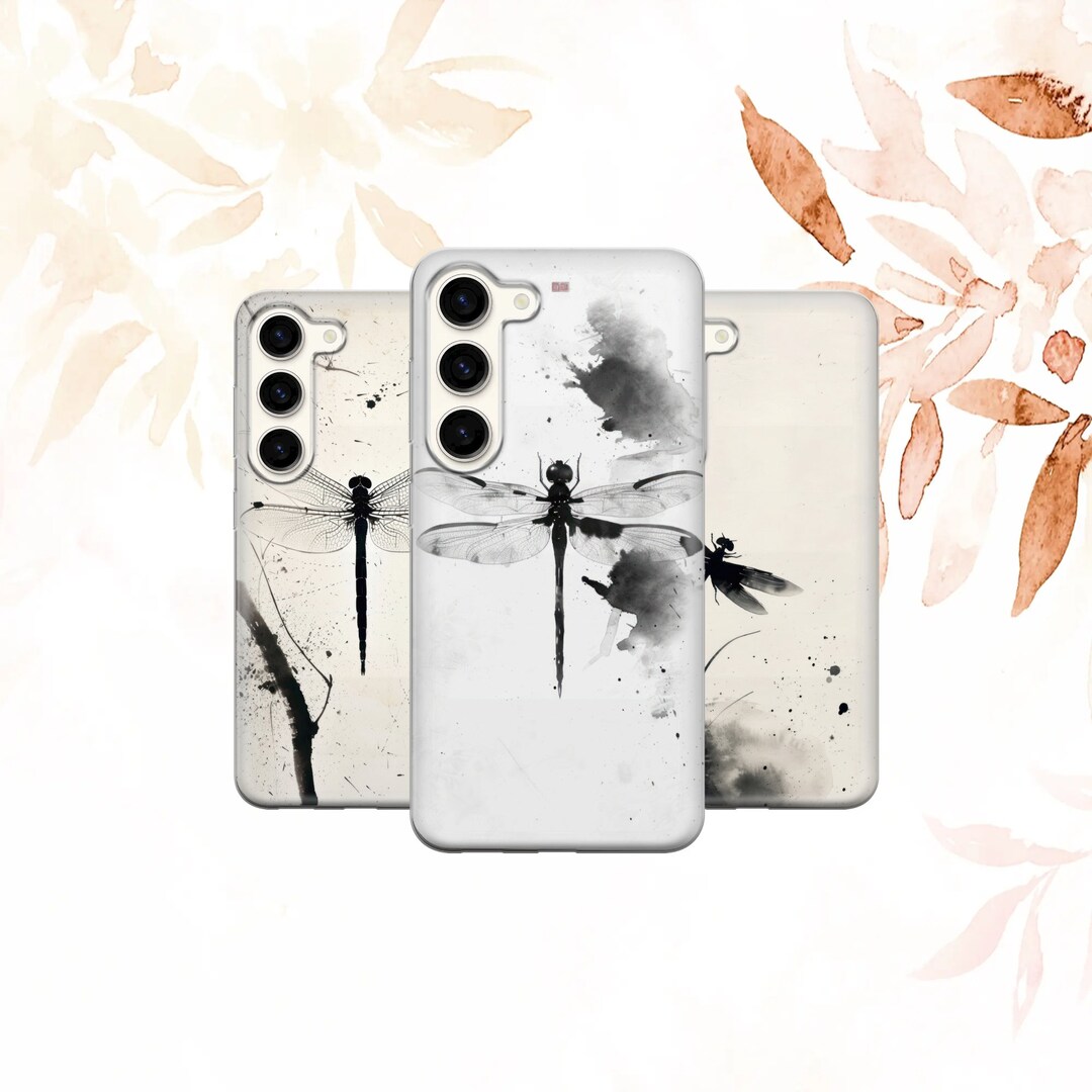Dragonfly Phone Case Winged Cover for Samsung Galaxy S24 S23 FE S22 Pro ...