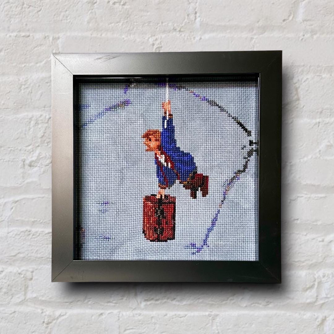 Guybrush Threepwood Hanging With Treasure From Monkey Island 2 in Cross ...