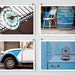 Paris Photography Set, Blue - French Fine Art Photograph Art Prints ...