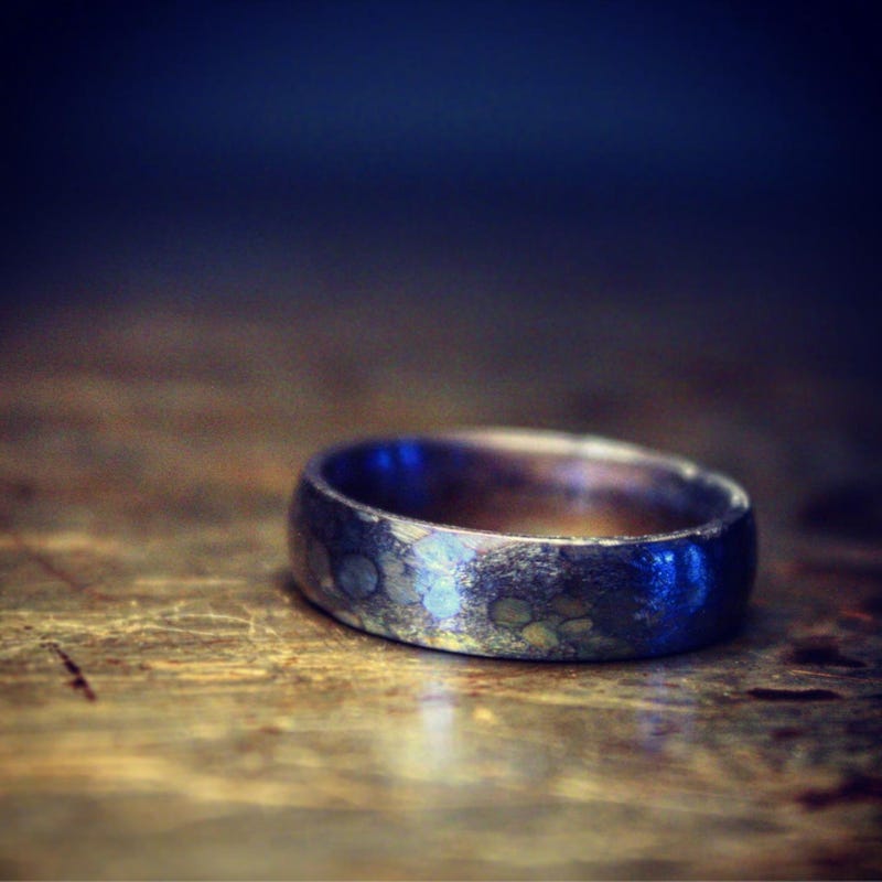 Hand Forged Ring - Etsy