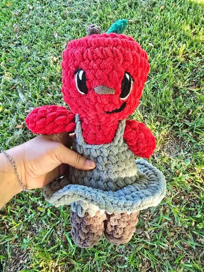 Adam Apple Low Sew Crochet PDF PATTERN - Fancy Pants Friends Overalls ...