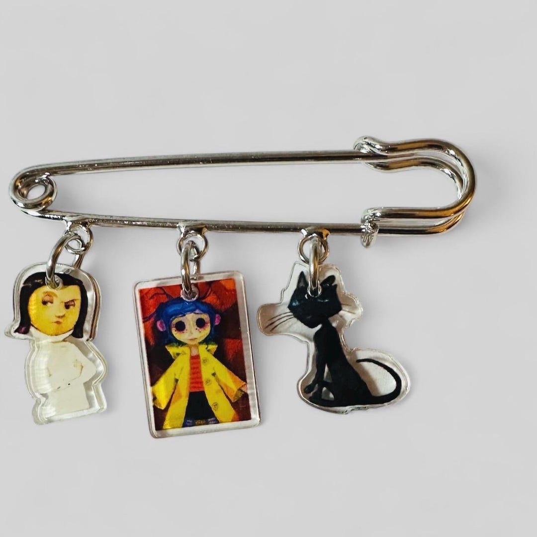 Free Shipping-coraline Inspired Pin - Etsy