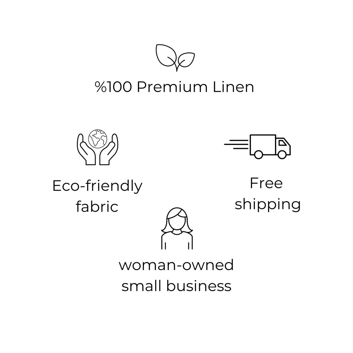 Coastal Light Blue Linen Pillow Cover Set, Blue Striped Throw Pillow ...