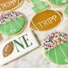 Football 1st Birthday Sugar Cookies: First Down Theme, Set of 12 - Etsy